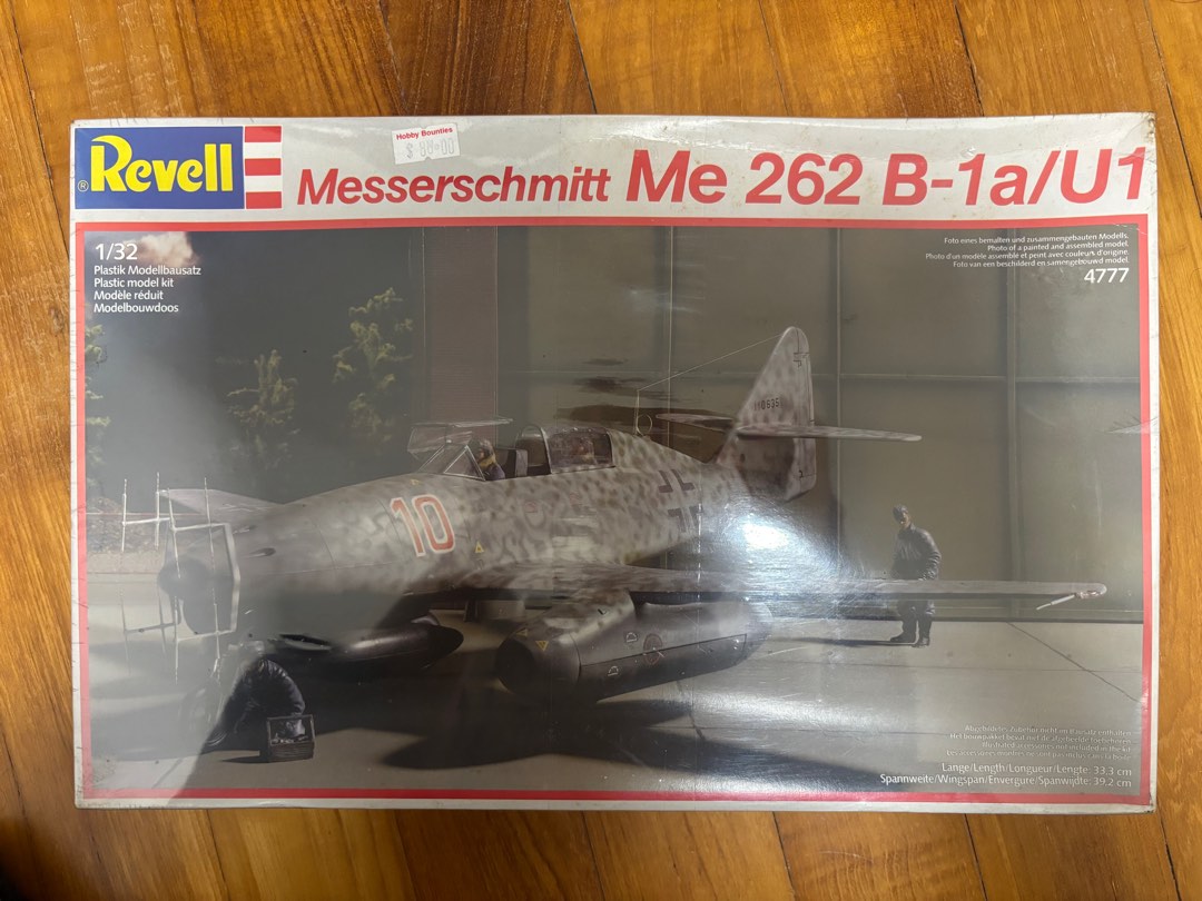Revell 1/32 Messerschmitt Me 262 B-1a/U1 Model Kit, Hobbies & Toys ...