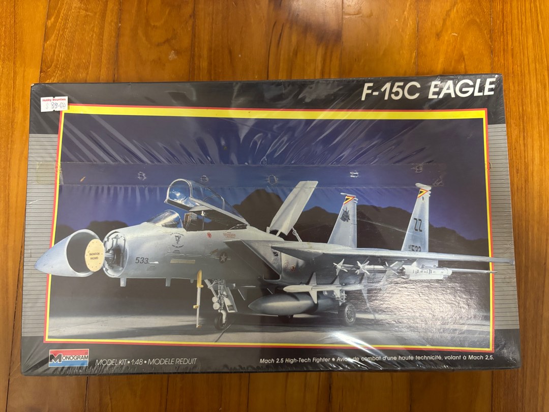 Revell 1/48 F-15C Eagle Model Kit - New, Hobbies & Toys, Toys & Games ...