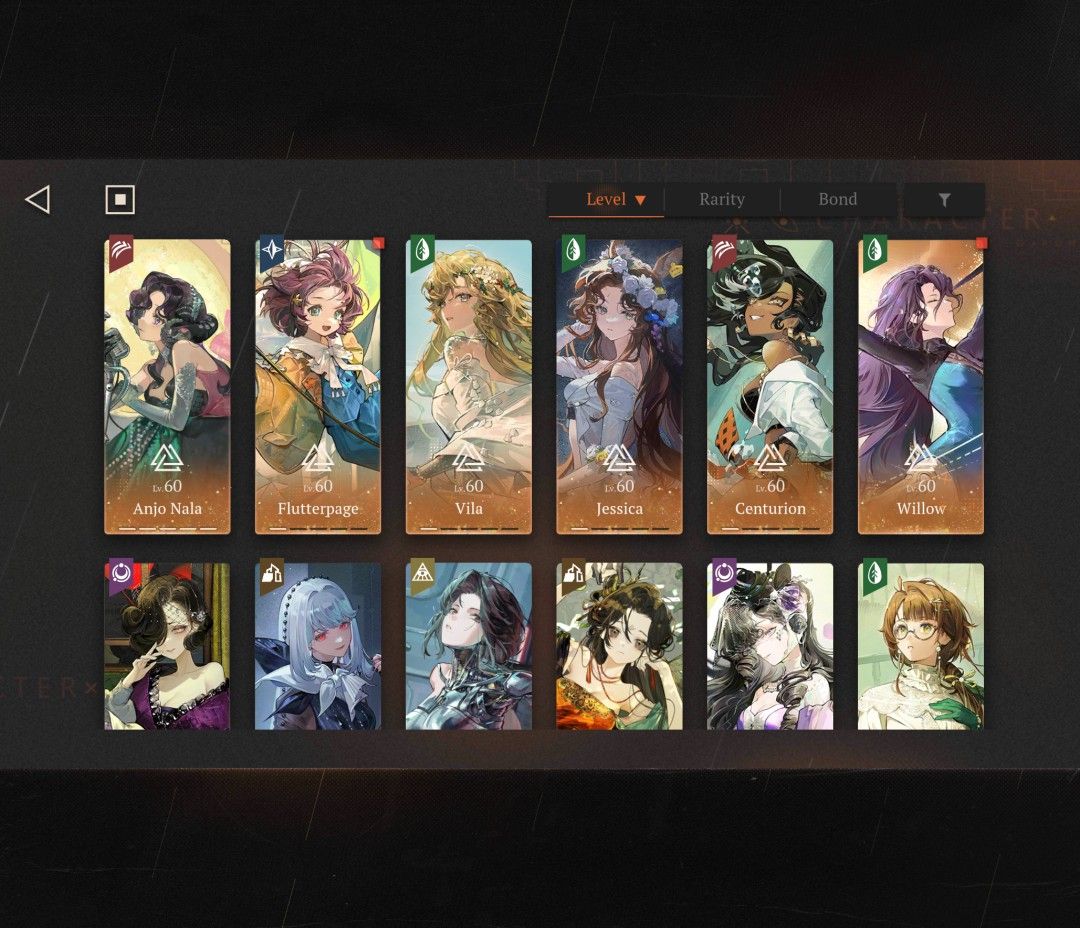 Reverse 1999 Endgame Day 1 Account, P5 Anjo Nala, Meta Characters Maxed with signature psycube ...