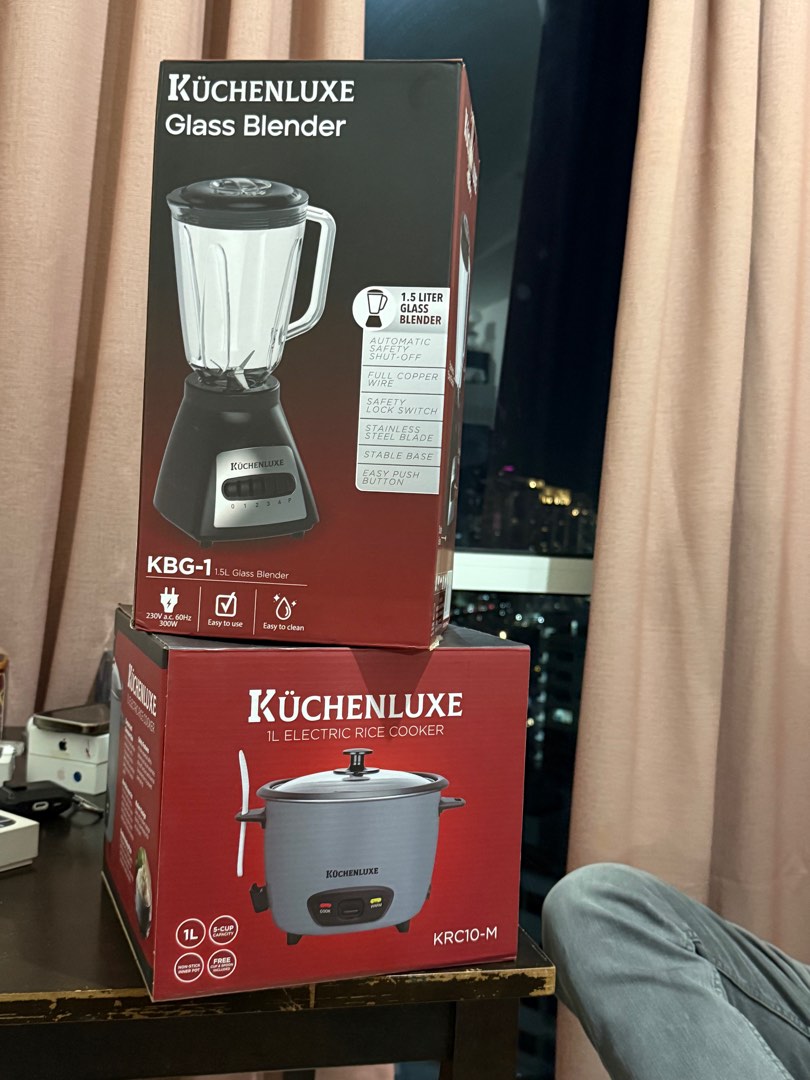 Rice cooker and Blender Brandnew, TV & Home Appliances, Kitchen ...