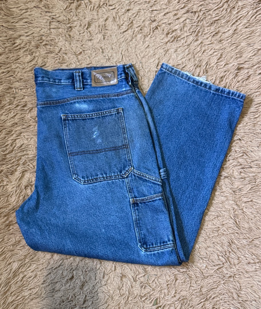SCHMIDT Work wear carpenter pants, Men's Fashion, Bottoms, Jeans on ...