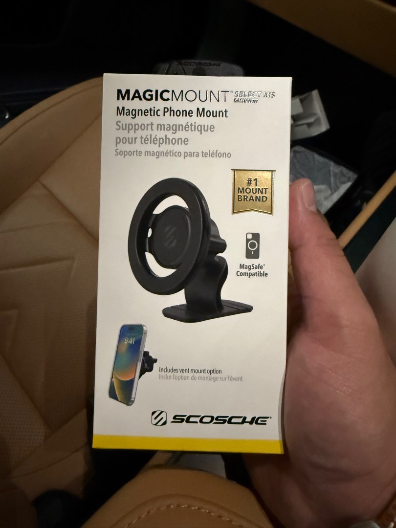 Scosche Magnetic Phone Mount, Mobile Phones & Gadgets, Mobile & Gadget ...