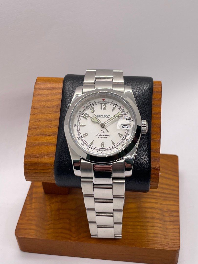 Seiko Custom Mod “Prospex Alpinist White” 36mm/ 39mm case, Men's ...