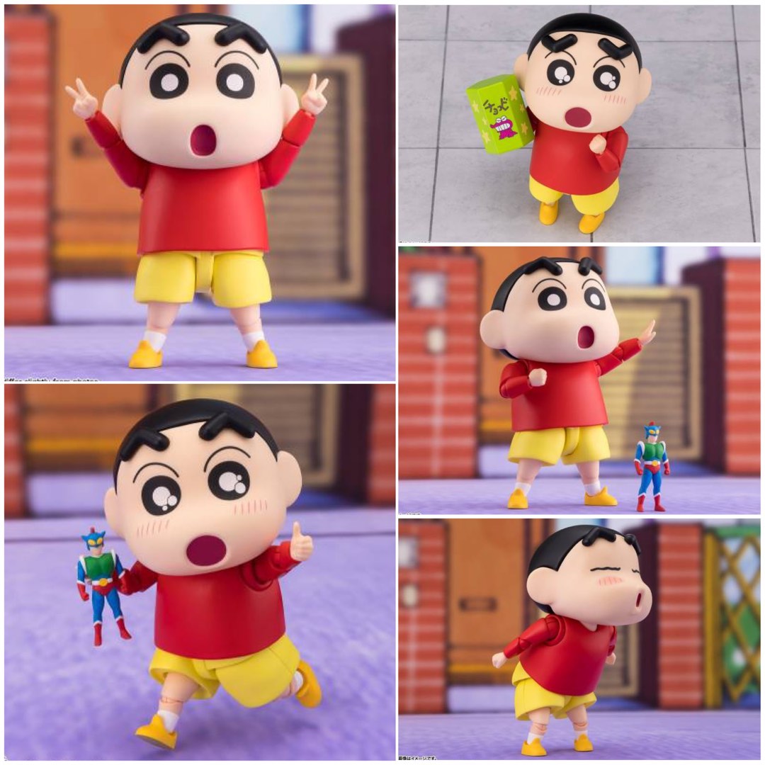 S.H. FIGUARTS: Crayon Shin-chan - Shinnosuke Nohara, Hobbies & Toys ...