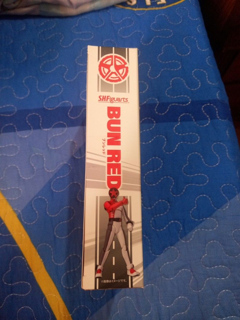 Shf Bun Red Bakuage Sentai boonbomger Bandai bib, Hobbies & Toys, Toys ...
