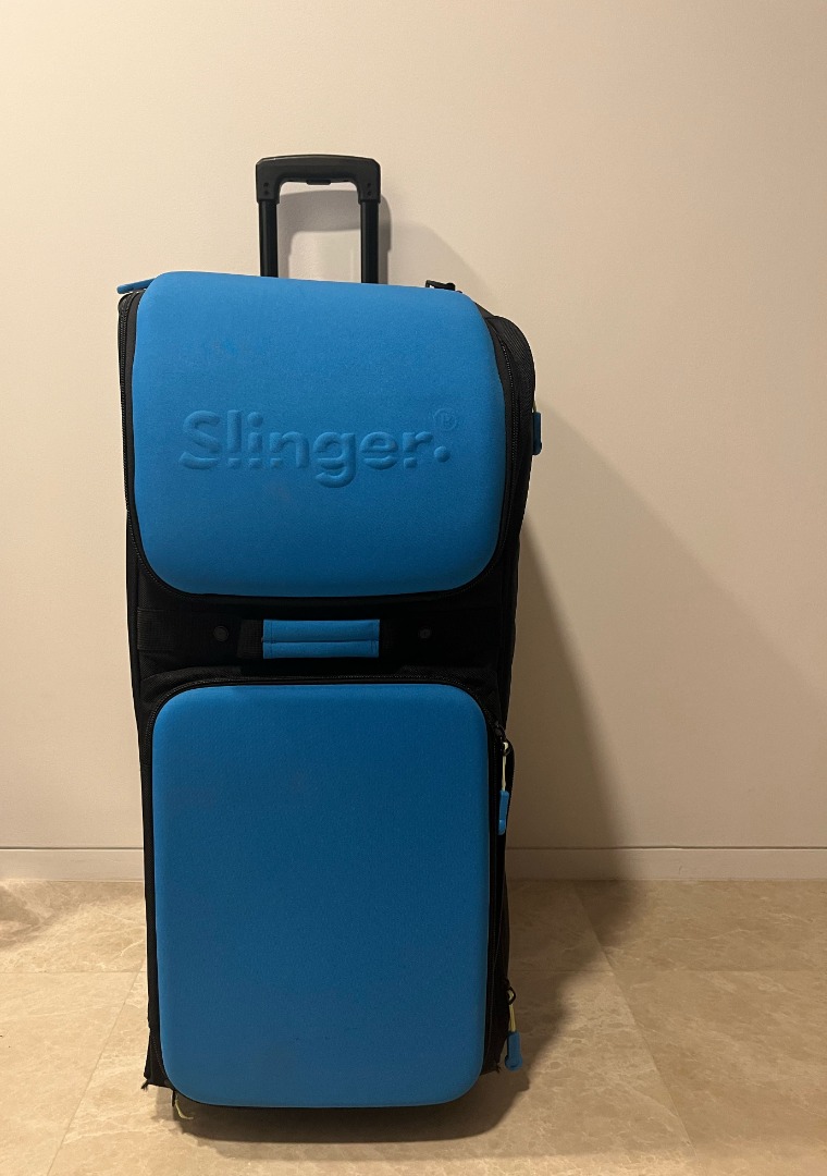 Slinger Tennis Ball Machine, Sports Equipment, Sports & Games, Racket ...