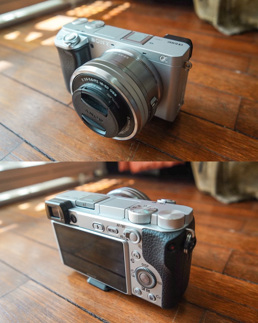 Sony A6400 with kit lens combo free goodies, Photography, Cameras on ...