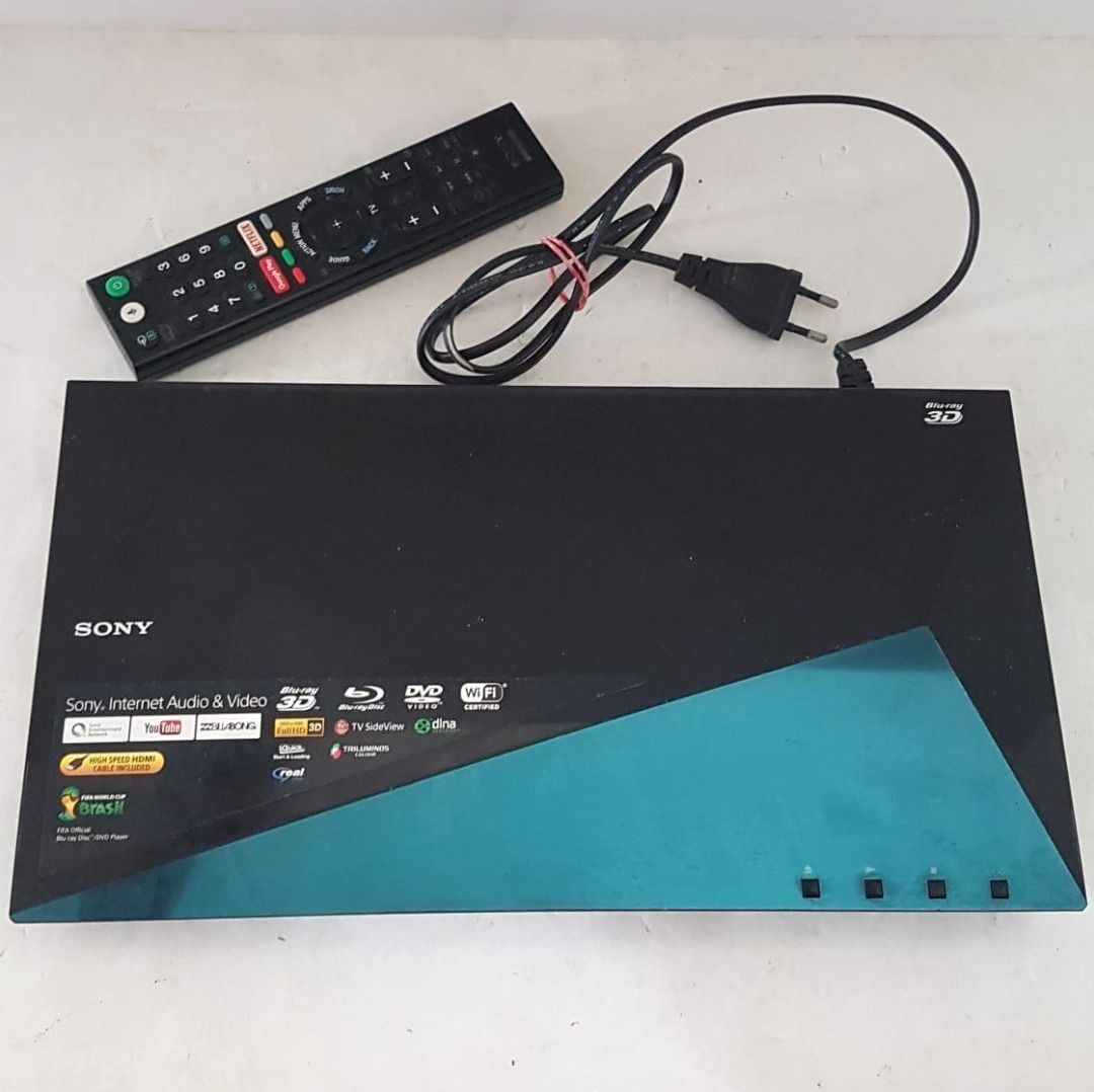 Sony Internet Audio and Video Receiver, 3D Blu-Ray Player, Model BDP ...