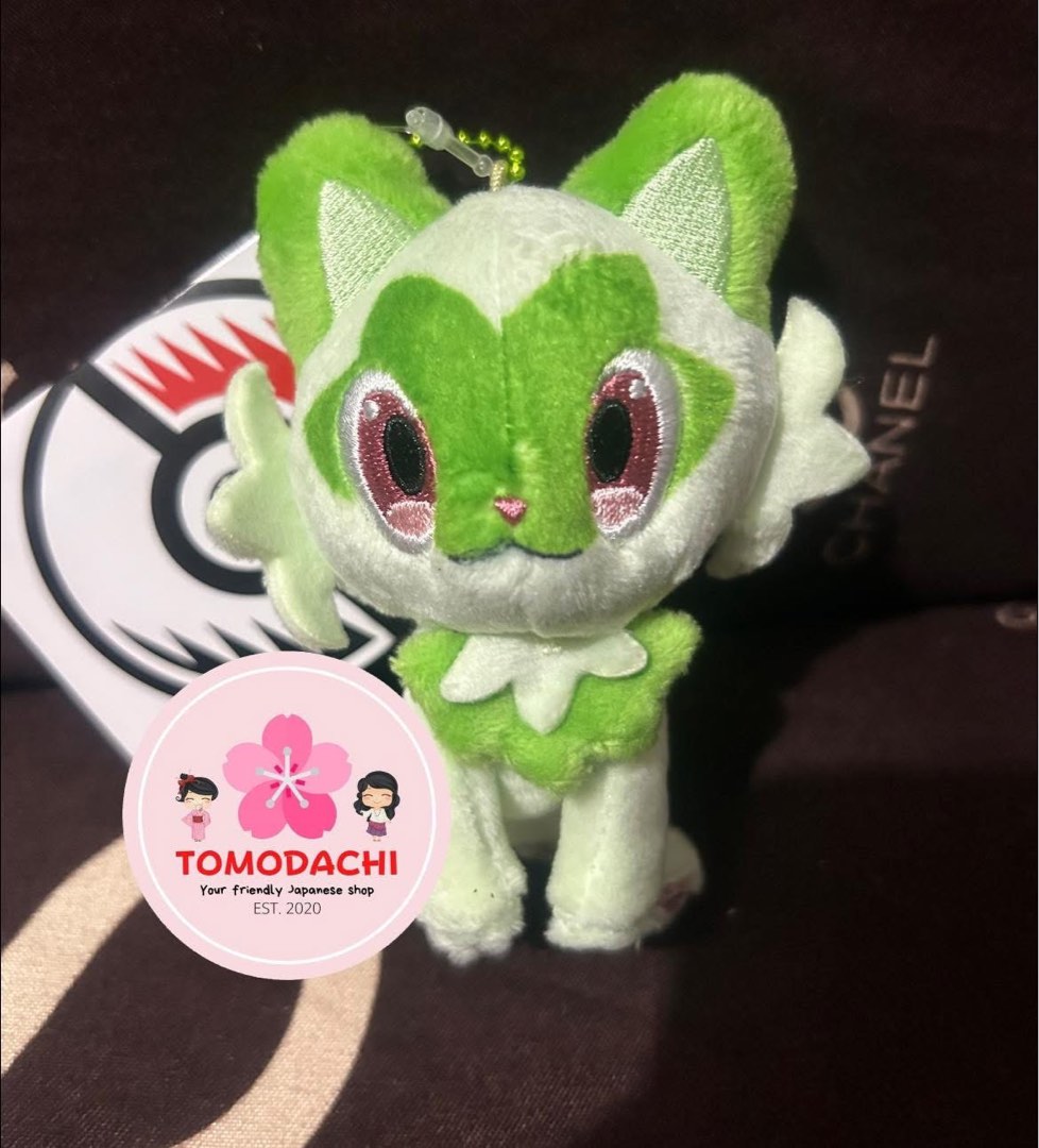 Sprigatito Pokemon Center mascot charm, Hobbies & Toys, Toys & Games on ...