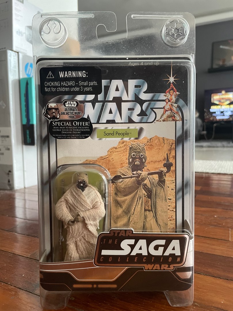 Star Wars Vintage Saga Collection Sand People (Tusken Raider) MOSC ...