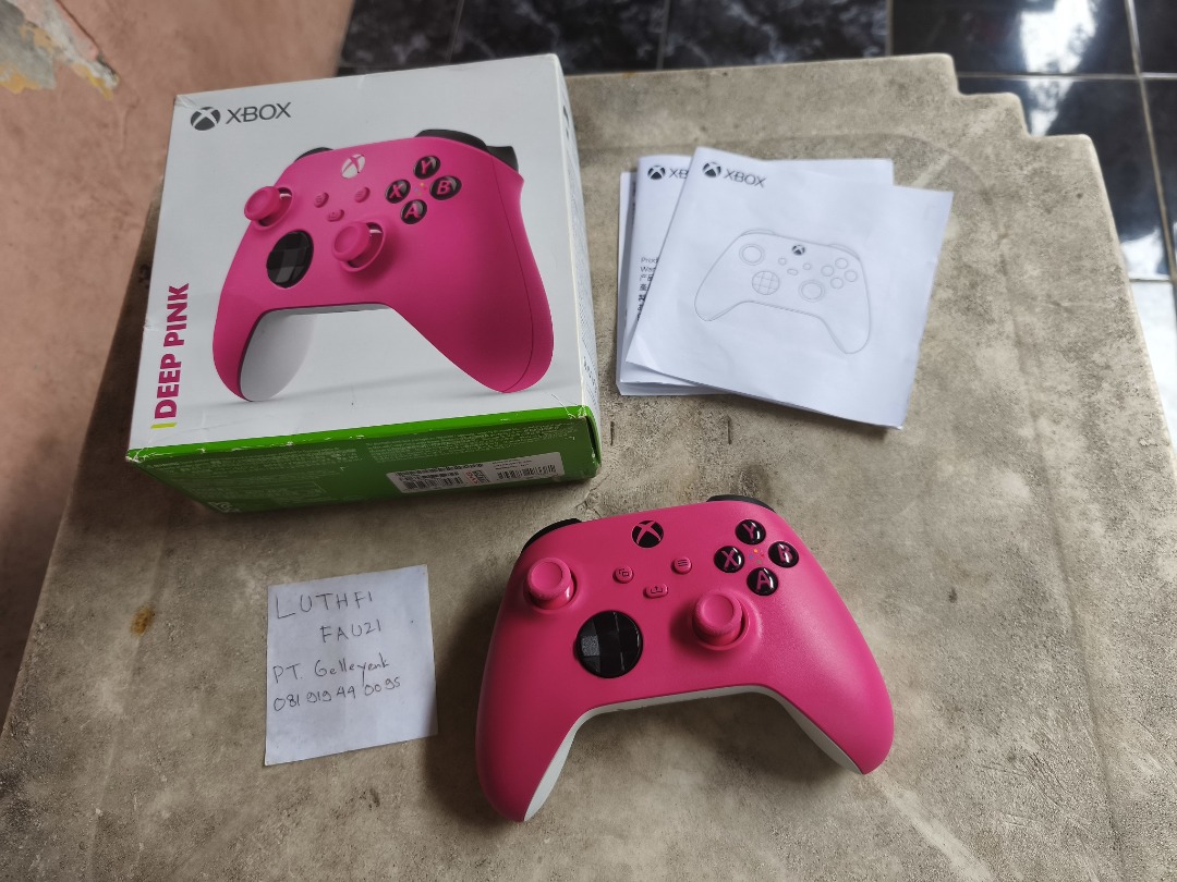 Stik Stick Xbox Series One Original Deep Pink Fullset Original OM 00 ...