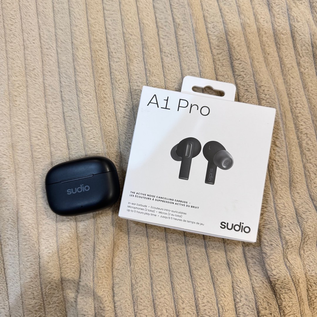 Sudio A1 Pro Ear pods ANC - full set with box, Audio, Headphones ...