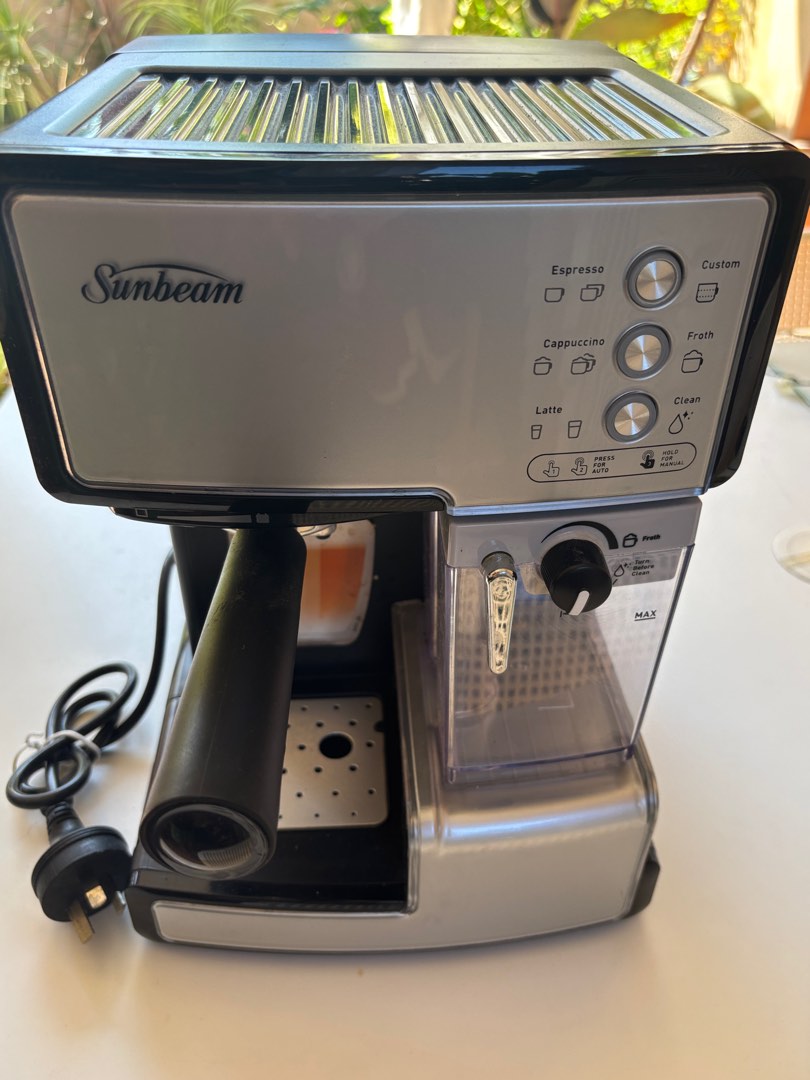 SUNBEAM EM5000K Barista Coffee Machine, TV & Home Appliances, Kitchen ...