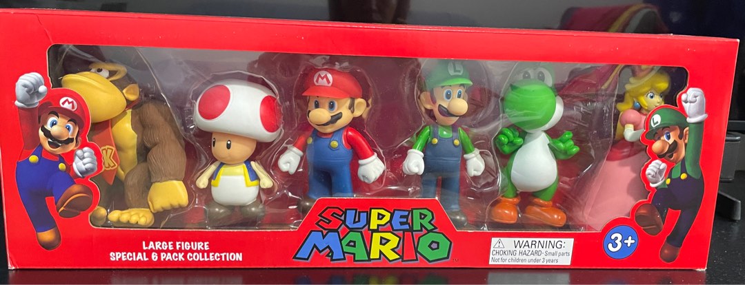 Super Mario Figurines, Hobbies & Toys, Toys & Games on Carousell