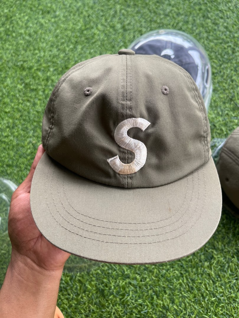 Supreme 6 panel S logo, Men's Fashion, Watches & Accessories, Cap ...
