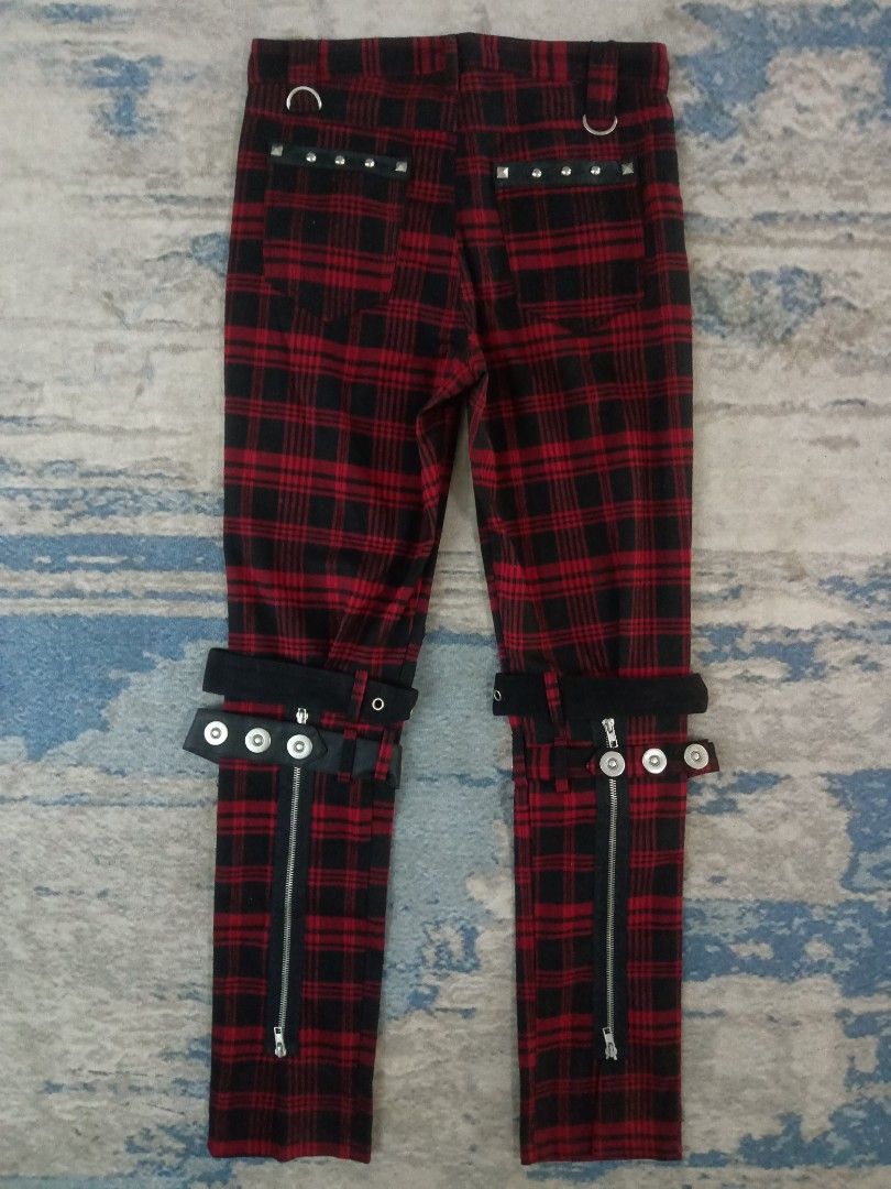 W30 SEX POT REVENGE JAPAN BONDAGE PUNK ROCK TARTAN CHECK JAPANESE ...