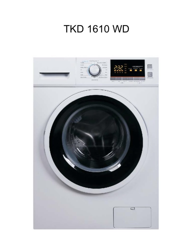 TEKA washing machine and dryer, TV & Home Appliances, Washing Machines ...