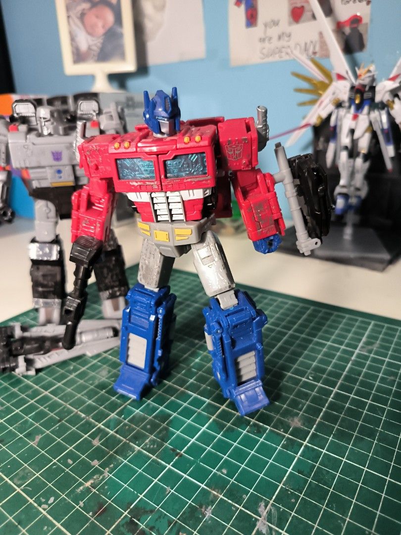 TF OPTIMUS PRIME AND MEGATRON TF SIEGE, Hobbies & Toys, Toys & Games on Carousell