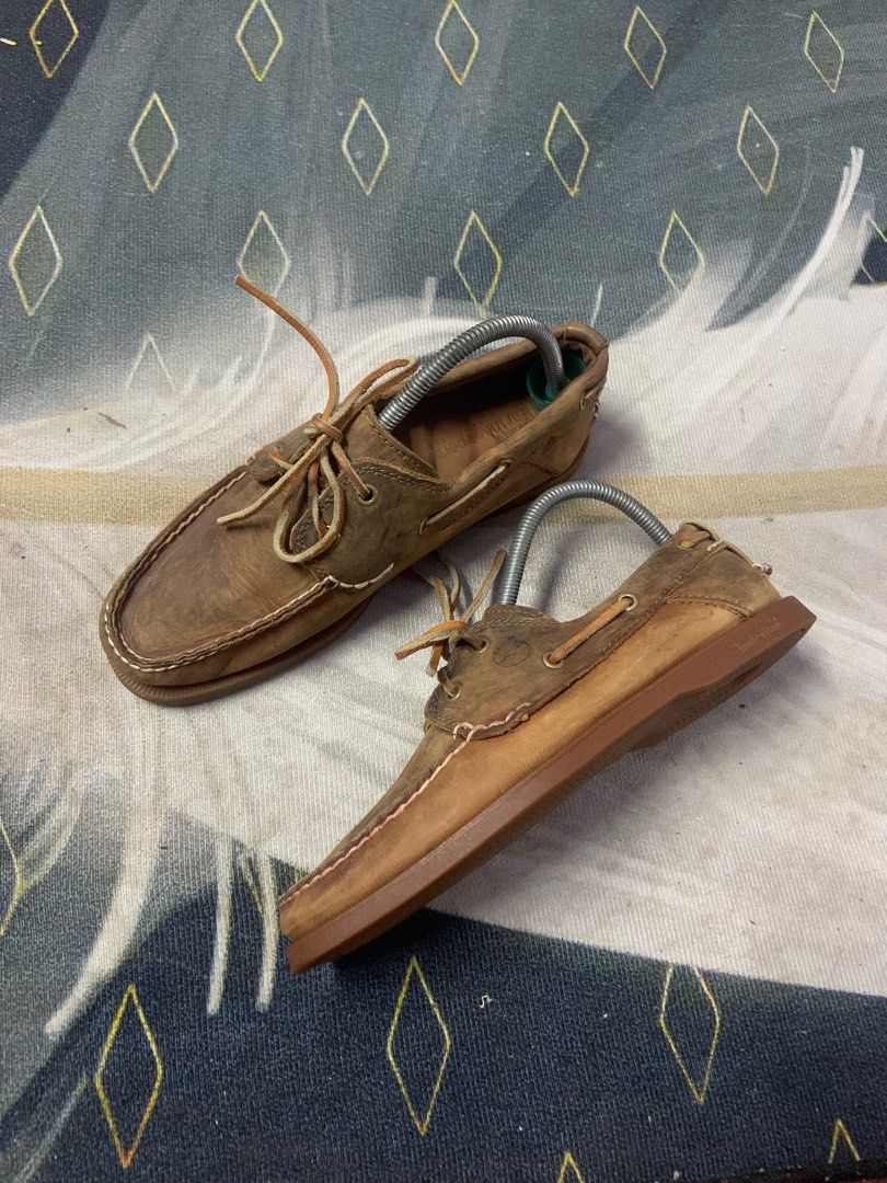 Promo Raya Aidilfitri 2025 Timberland loafer - brown, Men's Fashion ...