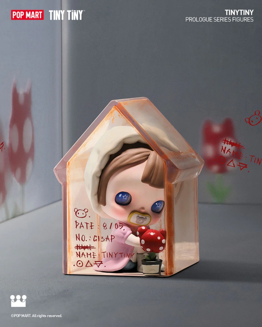 Tiny Tiny Glass House Popmart Prologue, Hobbies & Toys, Toys & Games on Carousell