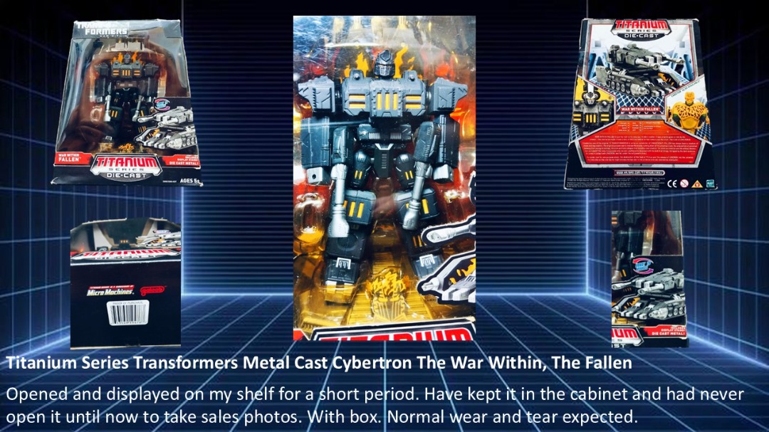 Titanium Series Transformers Metal Cast Cybertron The War Within, The ...