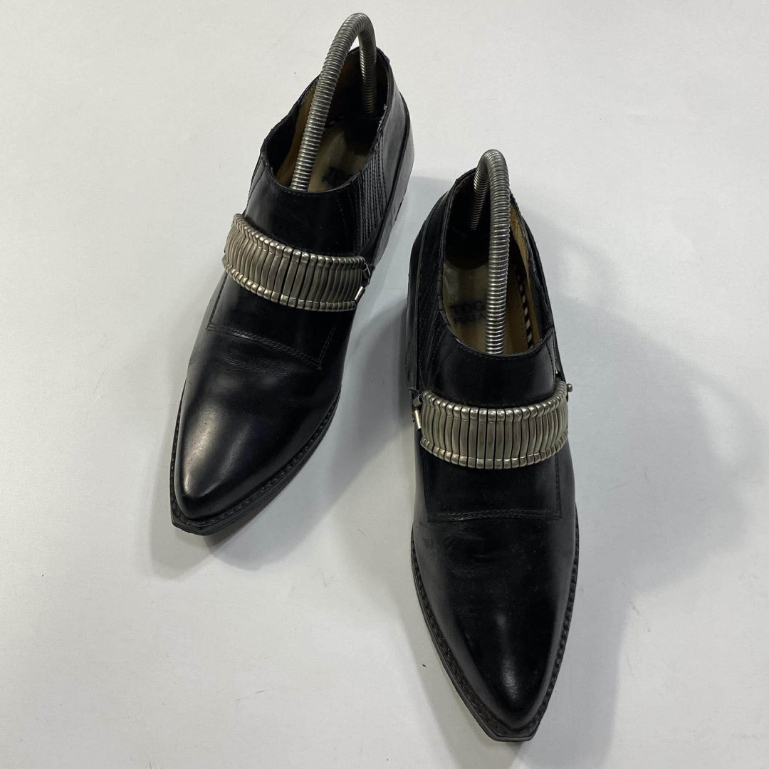 Toga Pula Black Cuban Heel Boots, Men's Fashion, Footwear, Casual Shoes ...