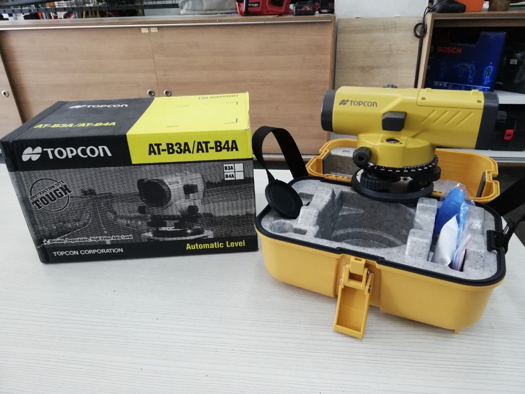 Topcon AT-B4A Automatic Level, Furniture & Home Living, Home ...