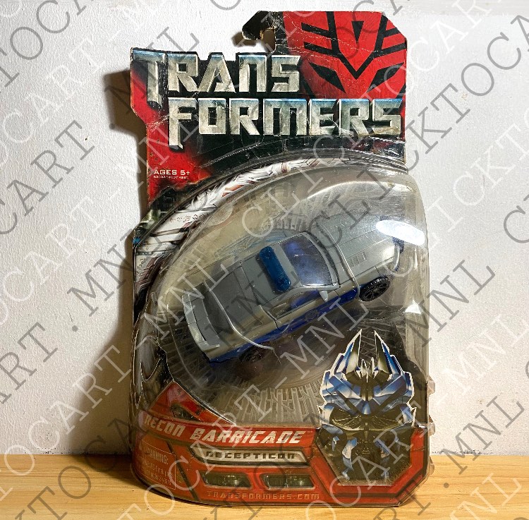 Transformers Recon Barricade Deluxe Class Movie 2007 Hasbro, Hobbies ...