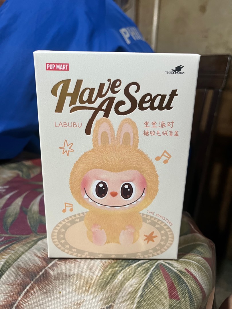 UFS Sealed Labubu Have A Seat, Hobbies & Toys, Toys & Games on Carousell
