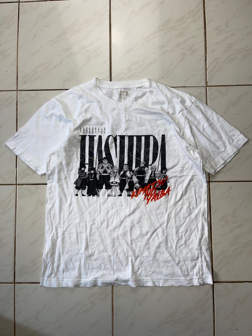 Uniqlo x Hashira Kimetsu no Yaiba, Men's Fashion, Tops & Sets, Tshirts ...