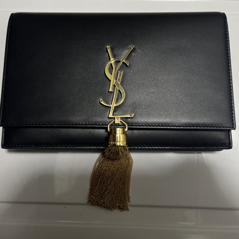 USED YSL Kate Chain Clutch (Full Set) (From Paris), Women's Fashion ...