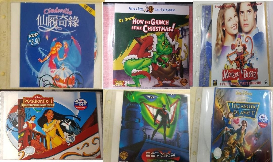 VCD - ANIMATION / CARTOON COLLECTION, Hobbies & Toys, Music & Media ...