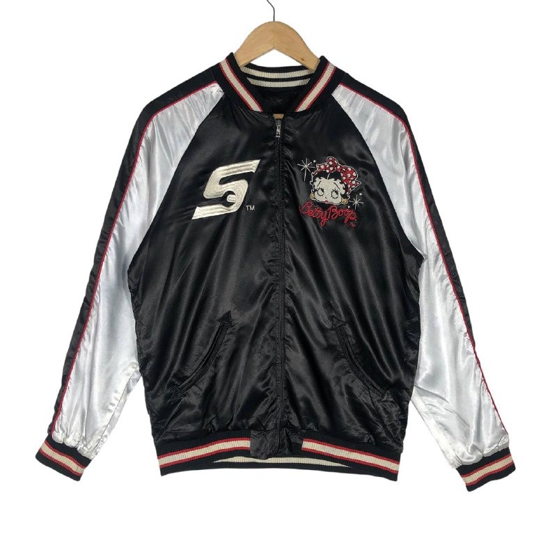Vintage "Betty Boop" Ready To Ride Snap On Jacket, Men's Fashion, Coats ...