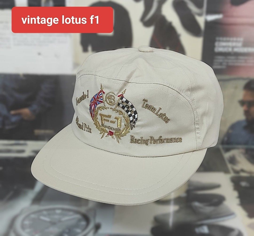 vintage lotus f1 cap, Men's Fashion, Watches & Accessories, Cap & Hats ...