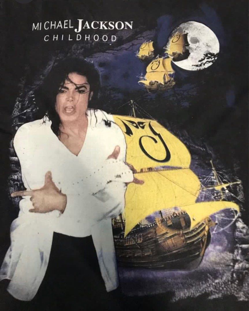 Vintage Micheal Jackson Bootleg 90s, Men's Fashion, Tops & Sets ...