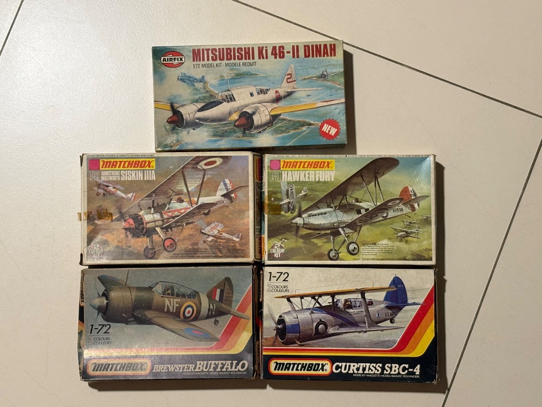 Vintage model kits, Hobbies & Toys, Memorabilia & Collectibles, Vintage ...