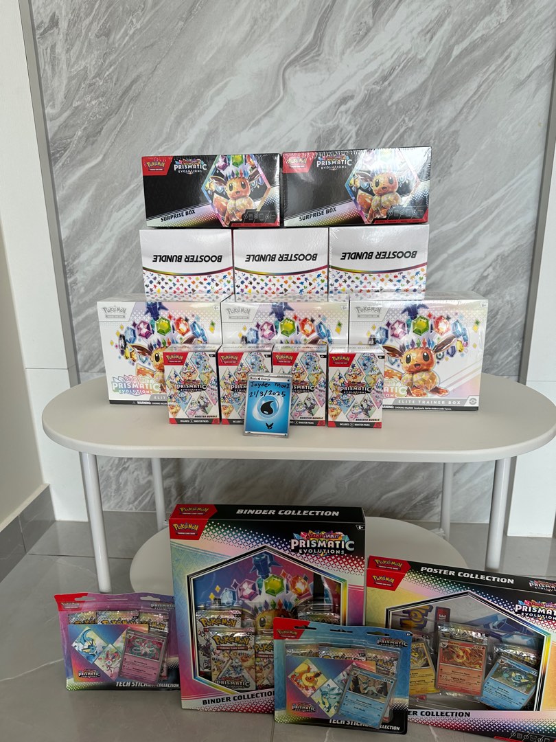 Want to Sell! Pokemon 151 and Prismatic Evolutions, Hobbies & Toys ...