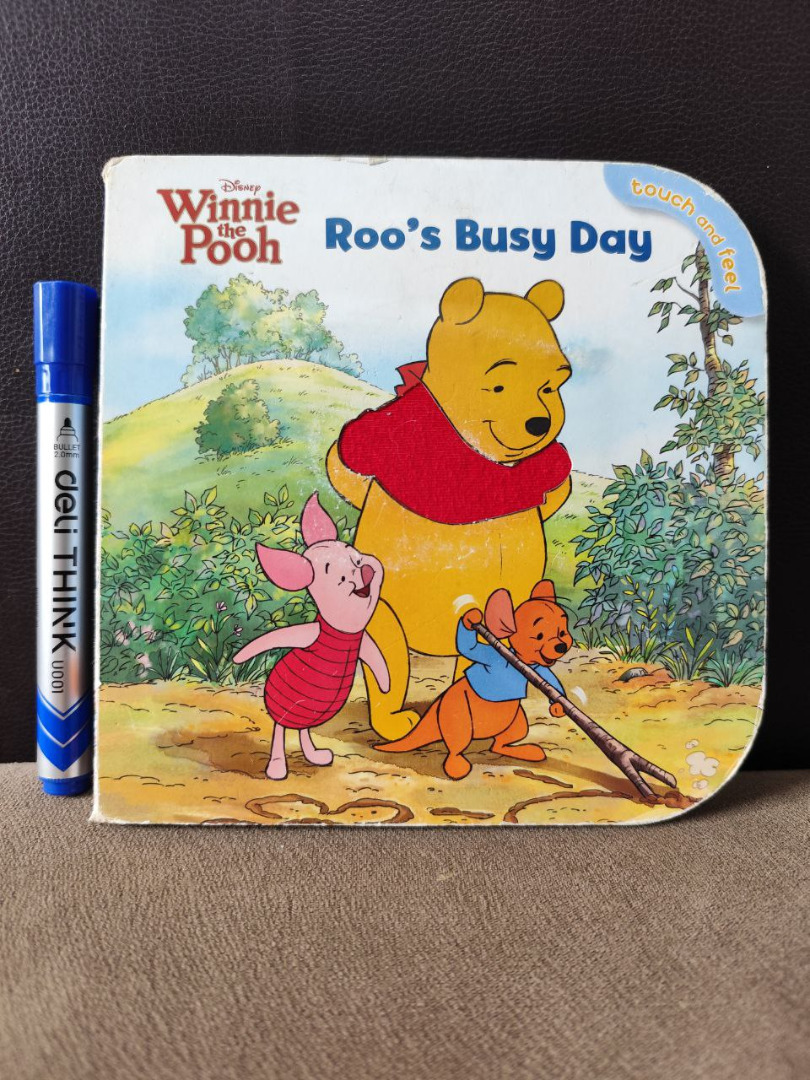 WINNIE THE POOH - ROO'S BUSY DAY, Hobbies & Toys, Books & Magazines ...