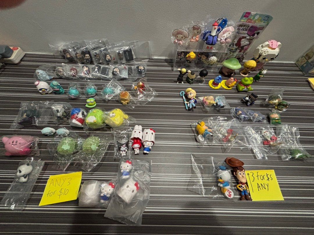 WTT/WTS -> Japan Gachapon/Gashapon Trinket (Disney figurine figure ...