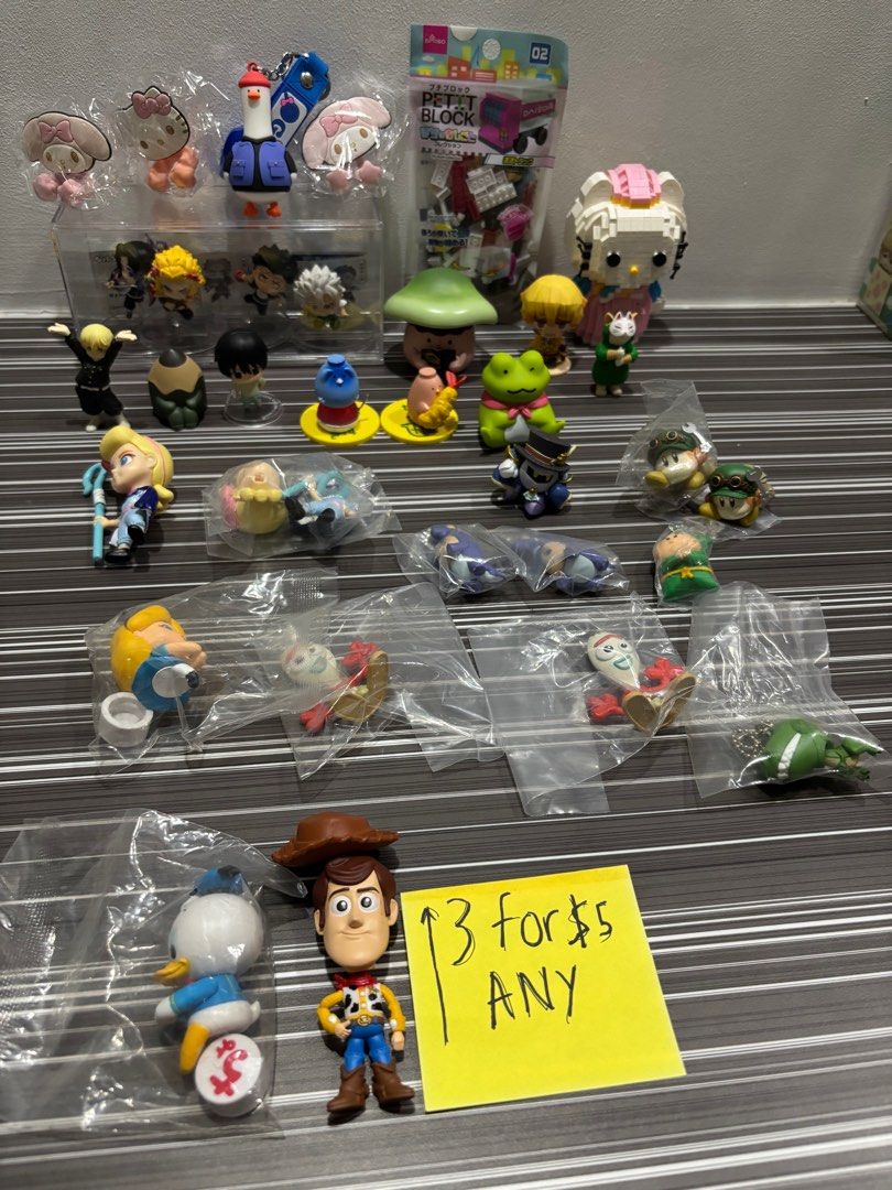 WTT/WTS -> Japan Gachapon/Gashapon Trinket (Disney figurine figure ...