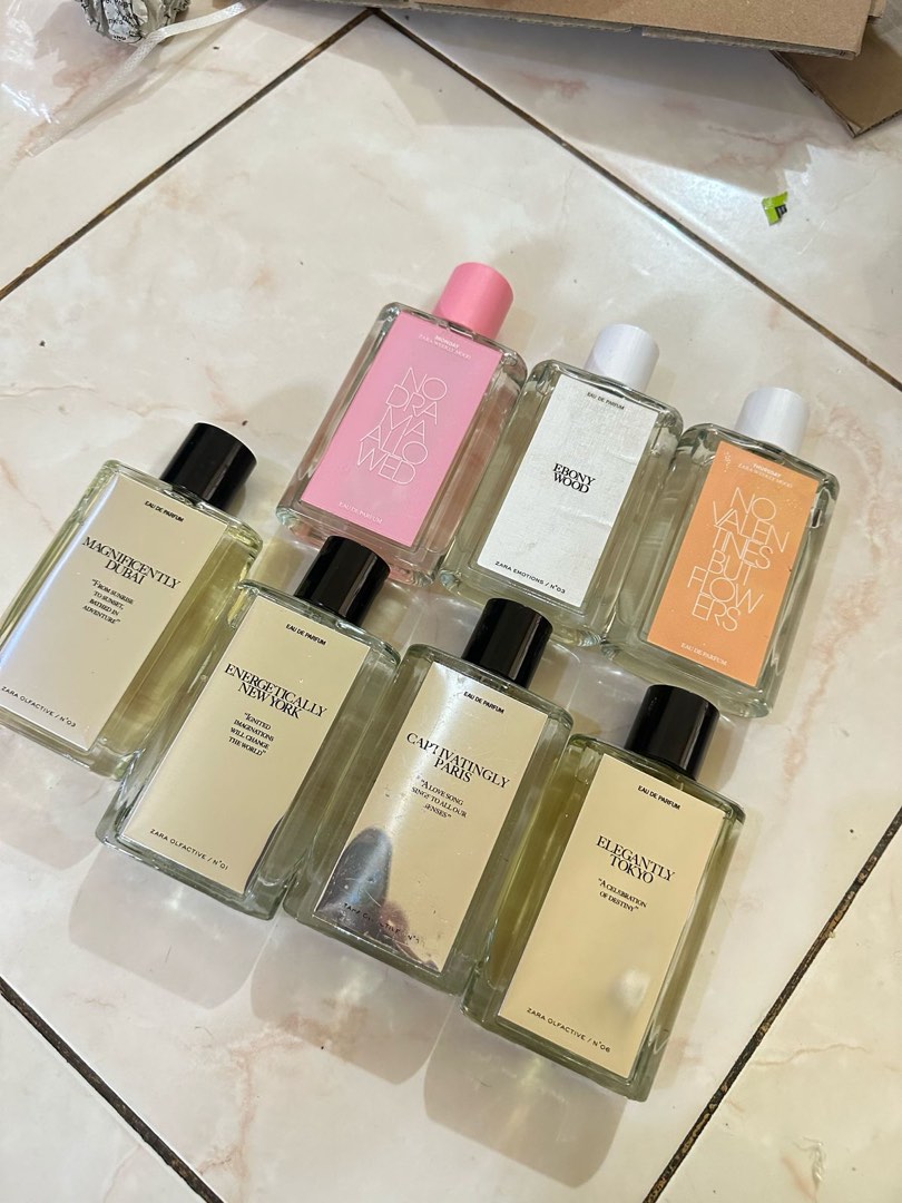 ZARA X JO MALONE BOTOL GEPENG ORIGINAL, Kesehatan & Kecantikan, Parfum ...
