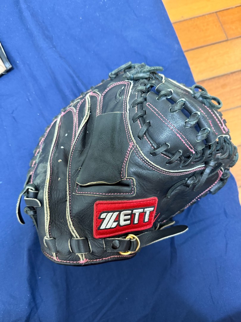 Zett 捕手 捕手手套 棒球手套, 體育器材, 運動與比賽用品, 球拍和球類運動在旋轉拍賣