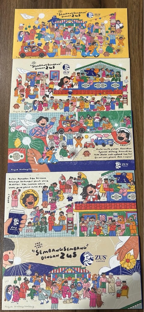 ZUS Sampul Raya 2025, Hobbies & Toys, Collectibles & Memorabilia ...