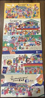 Set Zus Raya 2025 (Sampul+ game cards + sleeve), Hobbies & Toys, Toys ...