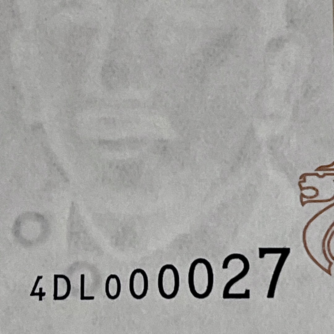 000027 $100 Low Serial Number, Hobbies & Toys, Memorabilia ...