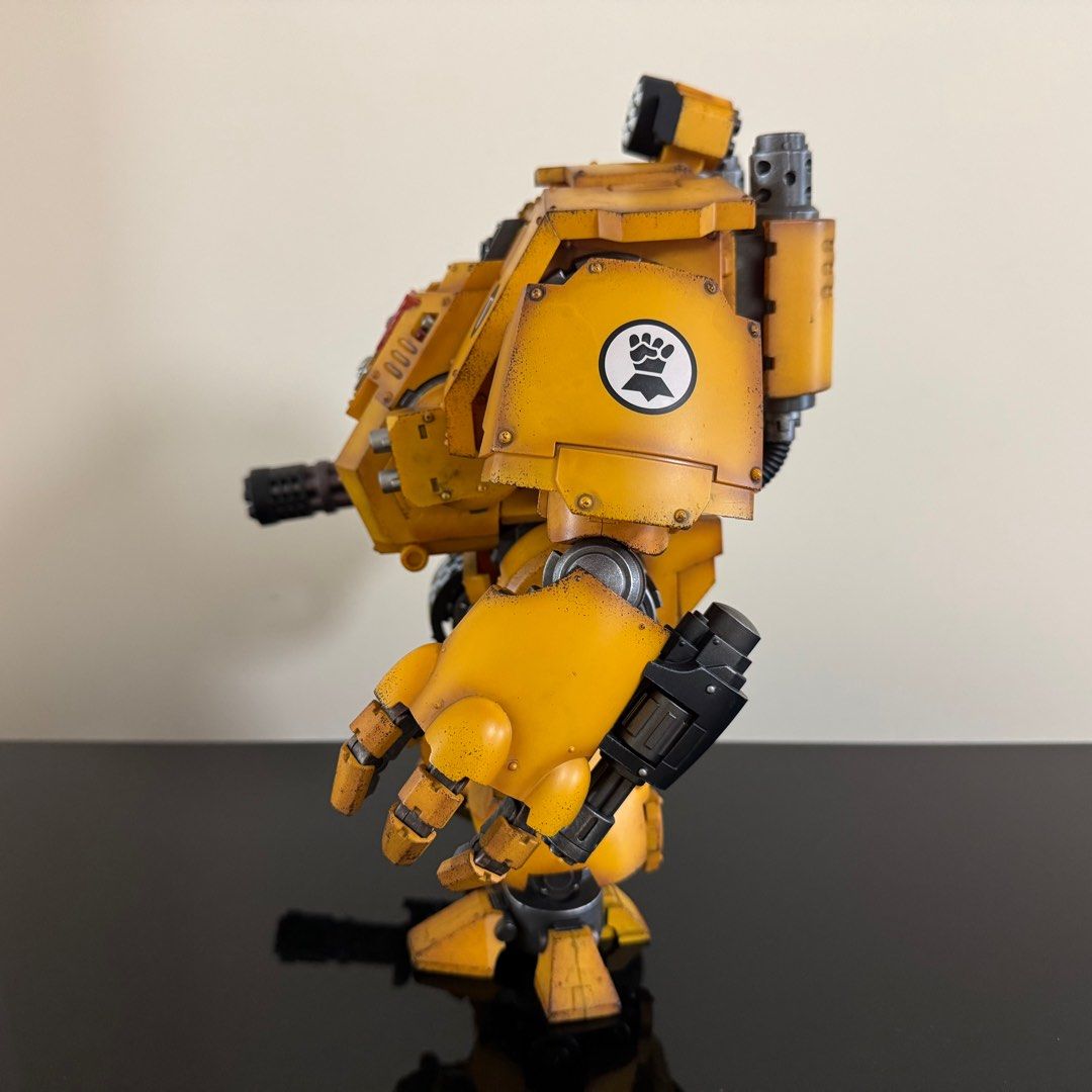 1/18 JoyToy WarHammer 40K Imperial Fists Redemptor Dreadnought Loose ...