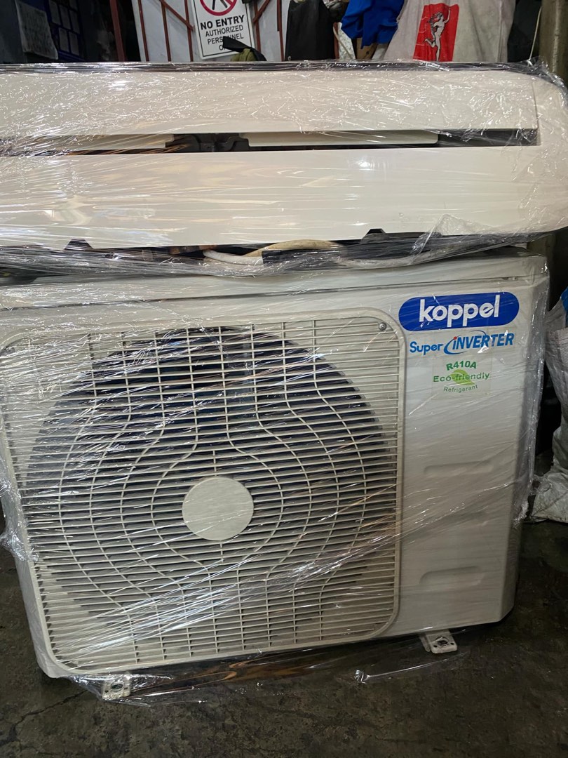 1hp koppel split type aircon inverter, TV & Home Appliances, Air ...