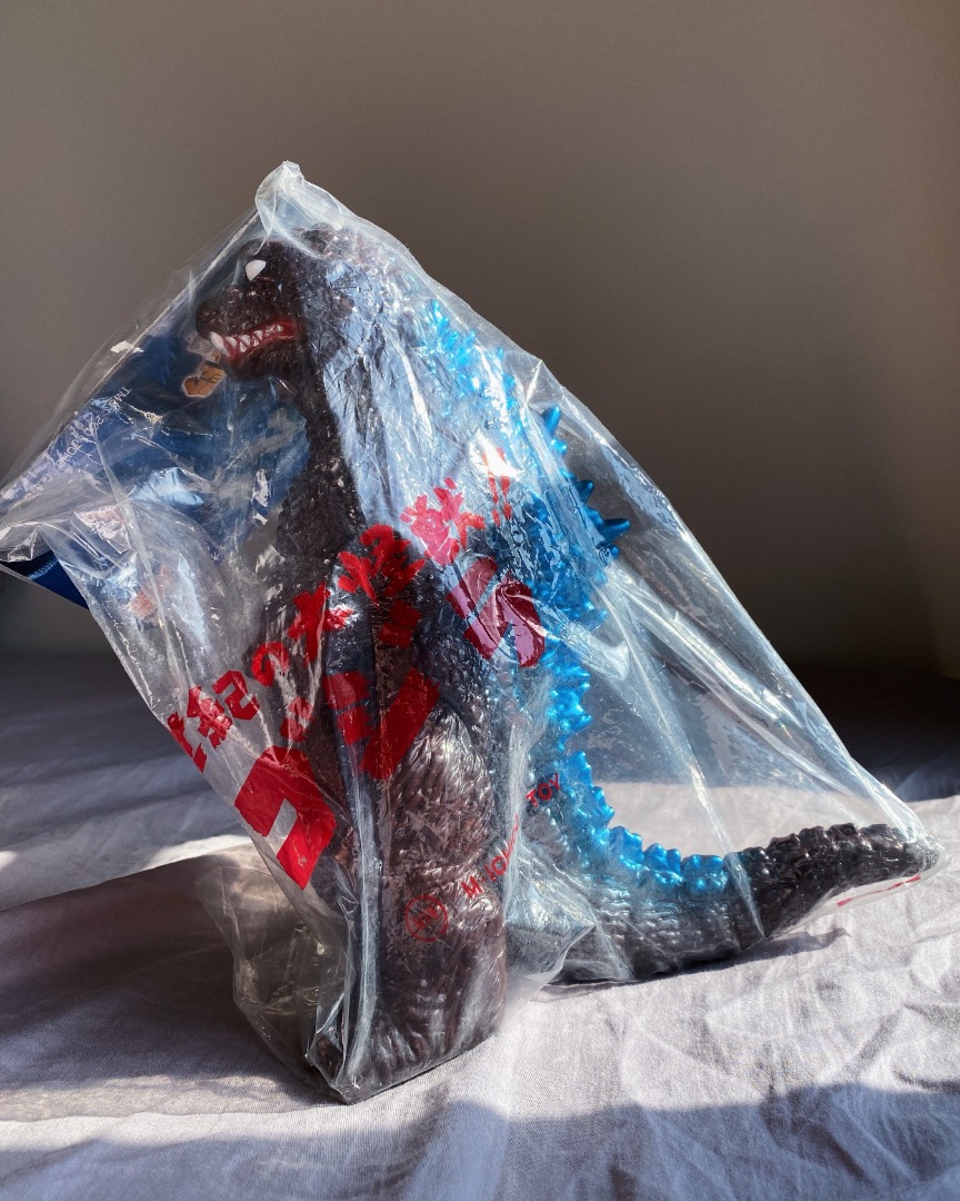 全新未開 2004 M1號 日本製 GMK Godzilla 白眼 怪獸王 哥斯拉 2001 DVD boxset 限定 godzilla ...