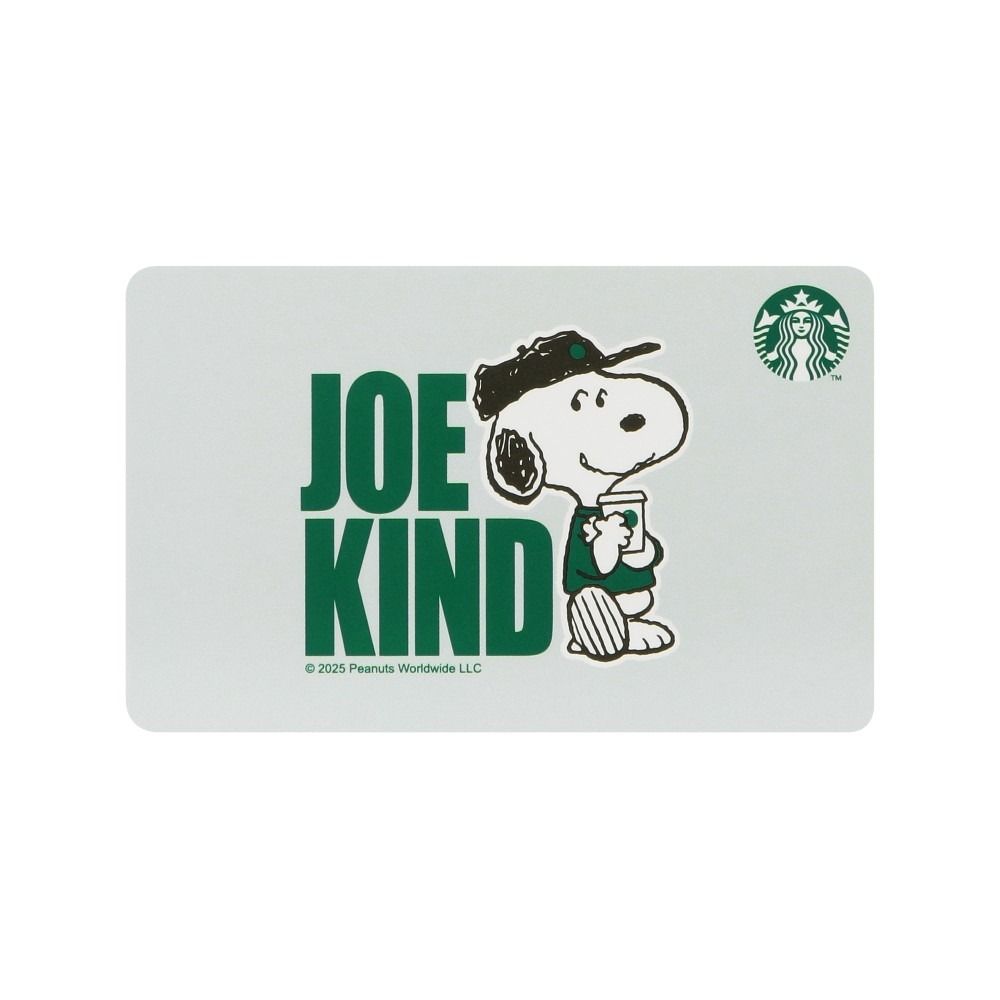 🇯🇵日本 Starbucks Card Snoopy (沒有面值) 綠色 Peanuts Joe Kind Snoopy 粉紅色 Peanuts Love PEANUTS 日本限定 星巴克 星 ...