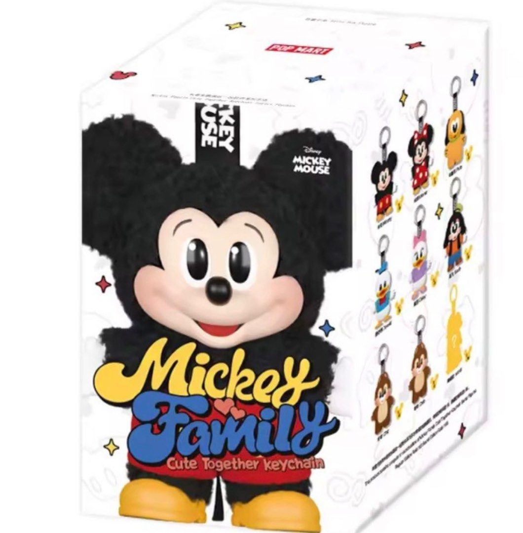 authentic popmart disney plush keychain, Hobbies & Toys, Toys & Games ...